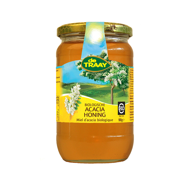 Acaciahoning (900 gram) - De Notenman